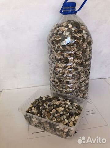 Грунт для аквариума натуральный галька