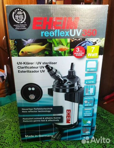 Уф Стерилизатор Eheim Reeflex UV 350