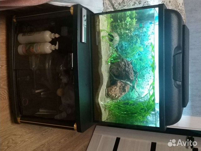 Аквариум с тумбой