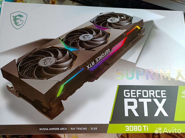 Видеокарта rtx 3080 ti MSI Suprim днс купить в Москве | Электроника | Авито