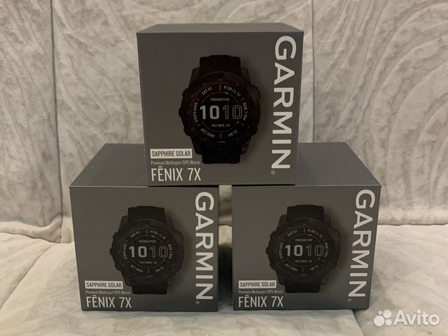 Часы garmin fenix 7Х sapphire solar купить в Москве | Личные вещи | Авито